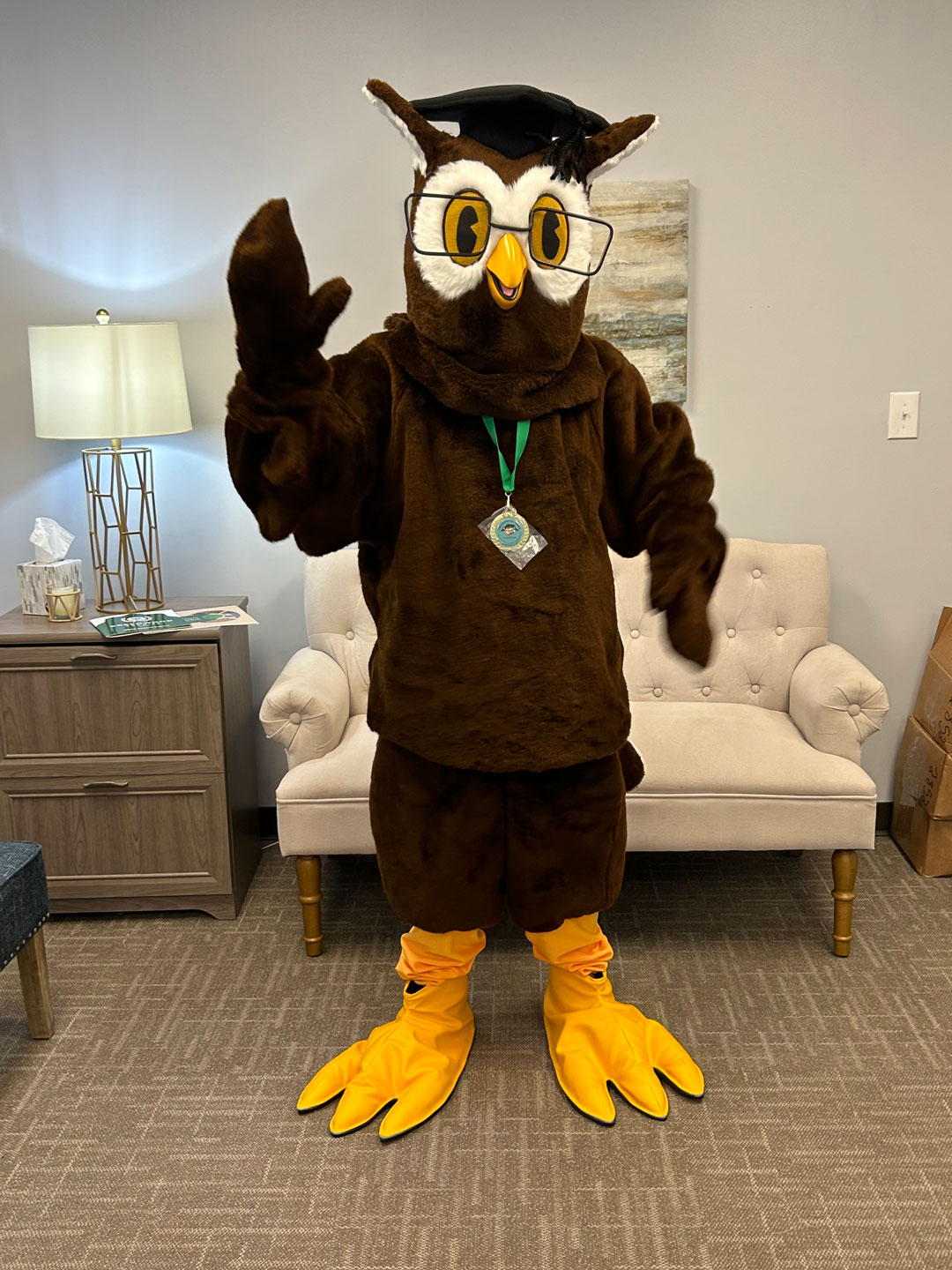 Mascot Performer – Professor Promise – Greenwood Promise